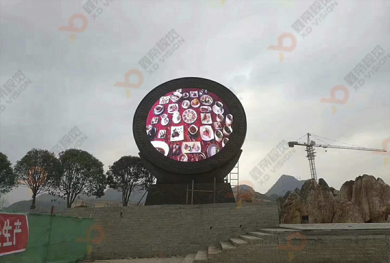 创意LED显示--LED圆形屏_深圳市鑫帝视觉技术有限公司--创意LED显示︱智慧LED显示